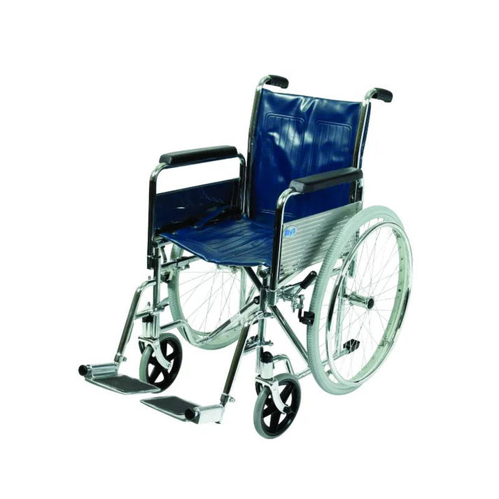 Days Chrome-Plated Steel Wheelchair Self-Propelled – Mobility Realm